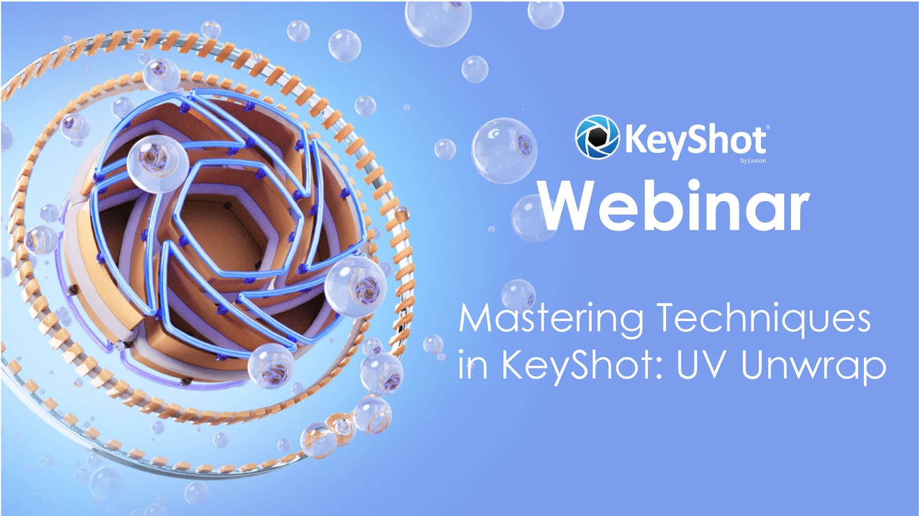Mastering Techniques with KeyShot: UV Unwrap